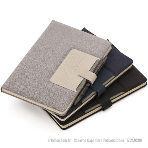 Caderno Capa Dura Personalizado IZCAD280 - Incentive Ideia - 158741 ...