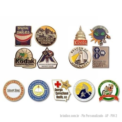 Pin Personalizado AP - PIN 2 - Abra Promocional - 84561 | Guia Bríndice