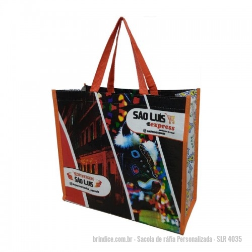 Sacola de ráfia Personalizada SLR 4035 - Dfv Embalagens - 137329 | Guia ...