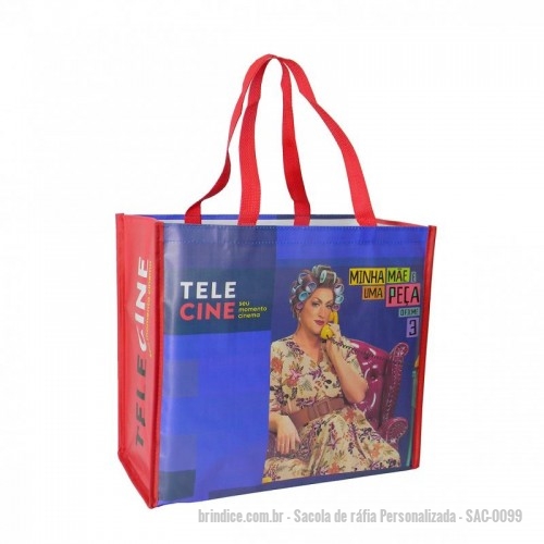 Sacola de ráfia Personalizada SAC-0099 - Drika Produtos Corporativos ...