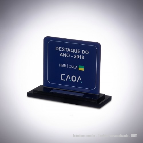 Troféu Personalizado 0011 - Ad Plastic - 161619 | Guia Bríndice